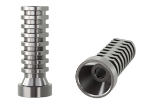 Nobel Biocare Multiunit 4,8 Straight Temporary Titanium Abutment - Target3D