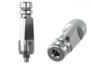 Biomet 3i Osseotite 4,1 Titanium Impression coping Closed Tray - Target3D